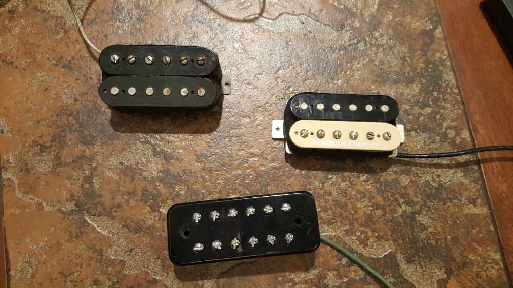 TRADE: One or two of these pickups for a humbucker sized TV Jones ...