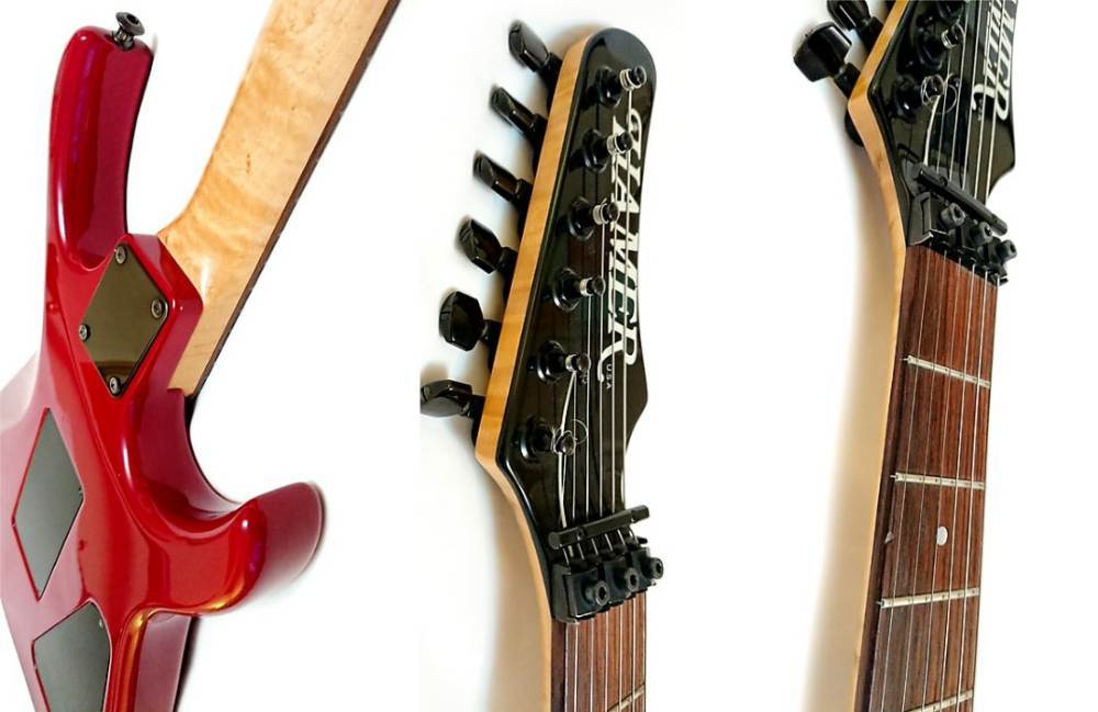 FOR SALE: Hamer USA Diablo Left Handed 1993 Cherry Red - For Sale ...