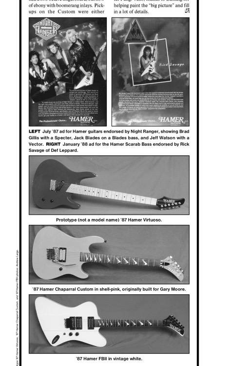 FS: Hamer Chaparral Custom (Gary Moore prototype) - For Sale - Wanted ...