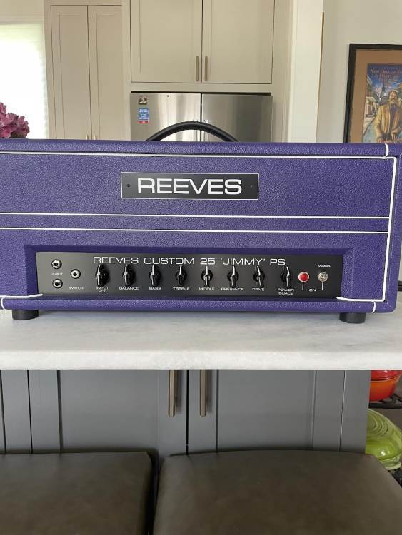 New Amp Day: Reeves Custom 25 "Jimmy" PS - Hamer Fan Club Messageboard ...